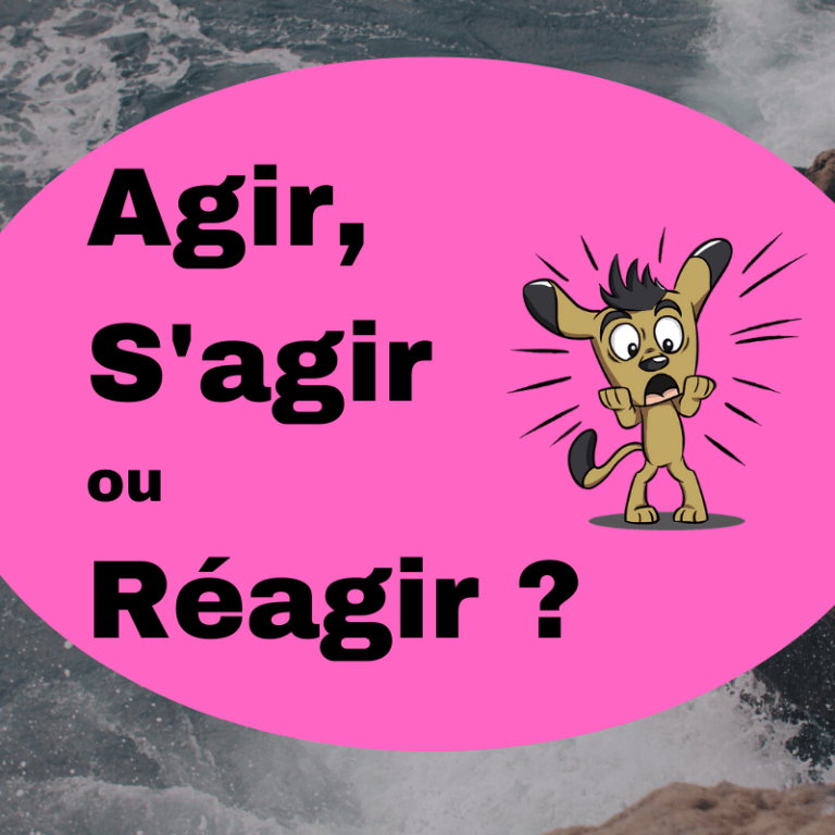 Agir, s’agir ou réagir ? – Regard sur le français