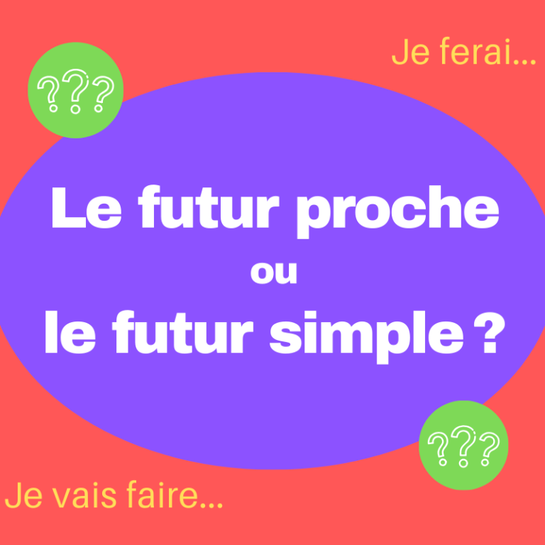 Le futur proche ou le futur simple ? – Regard sur le français