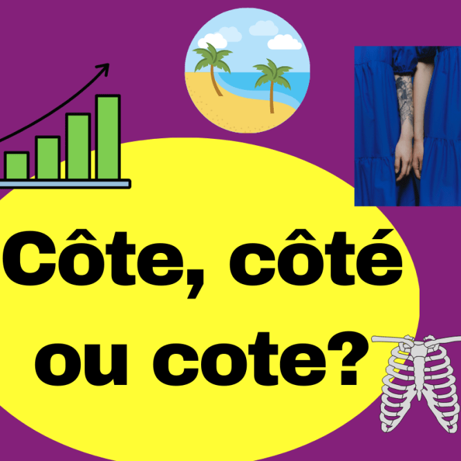 Côte, côté ou cote? – Regard sur le français
